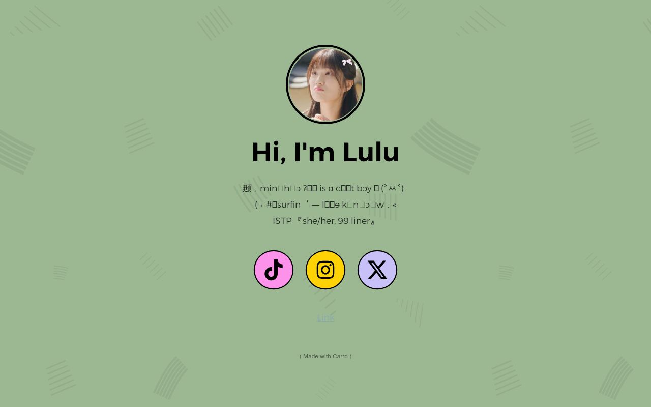 Hi, im lulu